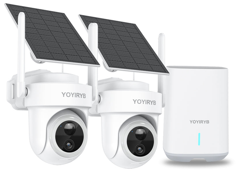 4K Security Cameras Wireless Outdoor, No Subscription, 2 kam-kit – YOYIRYB